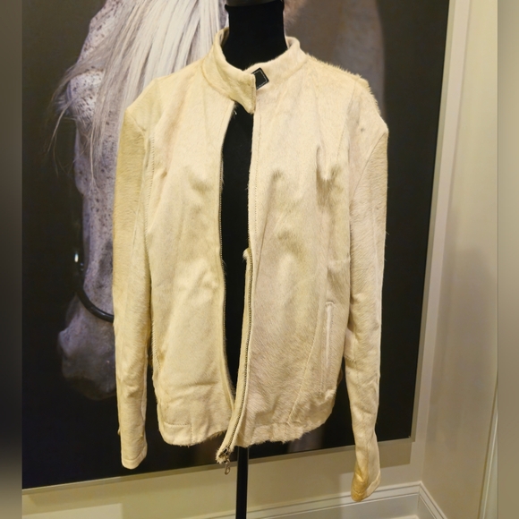 The Leather Company | Jackets & Coats | Pony Hair Leather Jacket | Poshmark